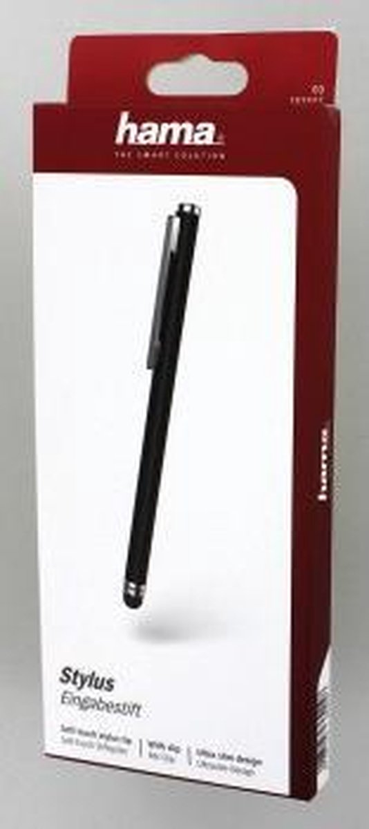Hama Stylus Slim Voor Tablet-pc's En Smartphones Zwart | bol.com
