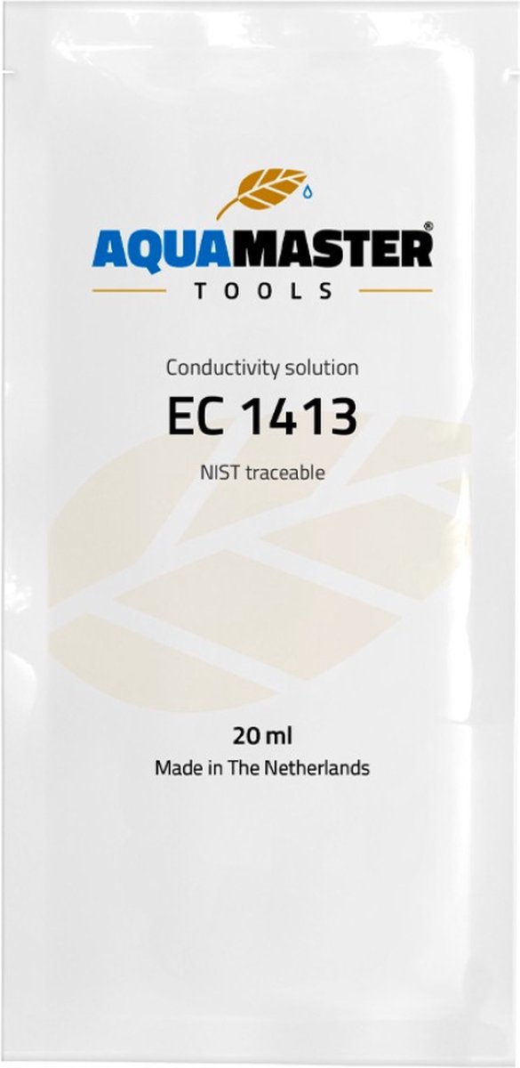 Aqua Master Tools EC1413 Kalibratie vloeistof 20 ml sachet- doos van 25 | bol