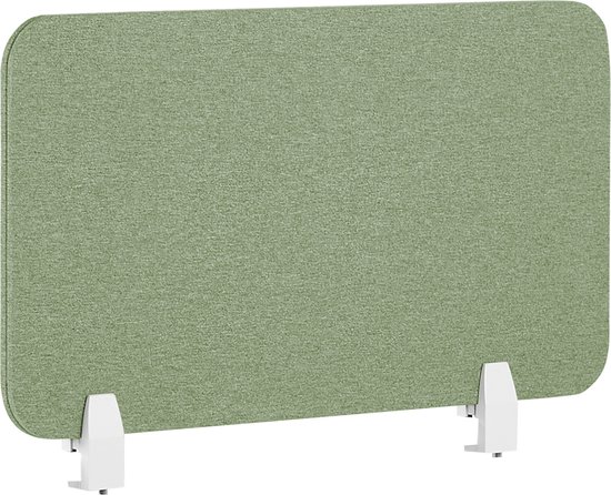 Bureauscherm groen 80 x 40 cm WALLY | bol