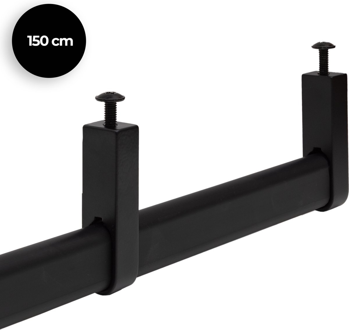 Eleganca kledingstang – Extra zware kleding roede – Montage onder plank ...