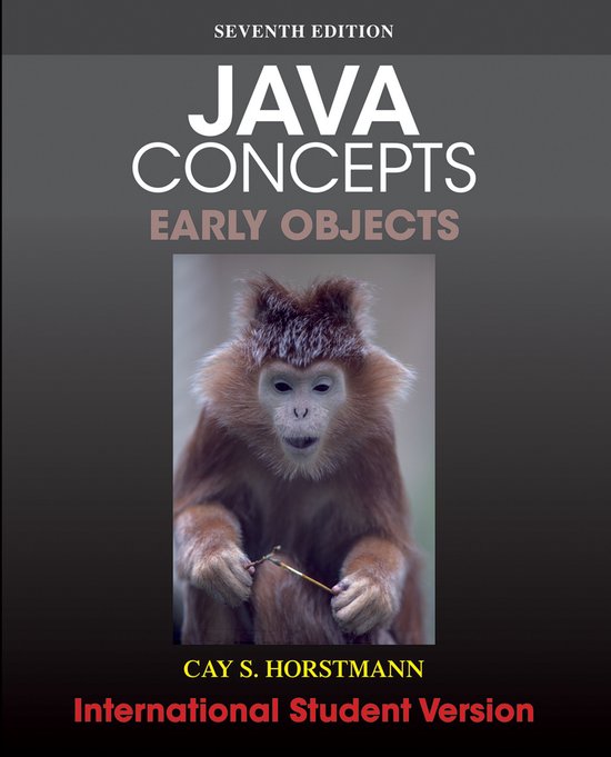 Java Concepts 7th Ed International Stude | 9781118318768 | CS Horstmann | Boeken | bol.com