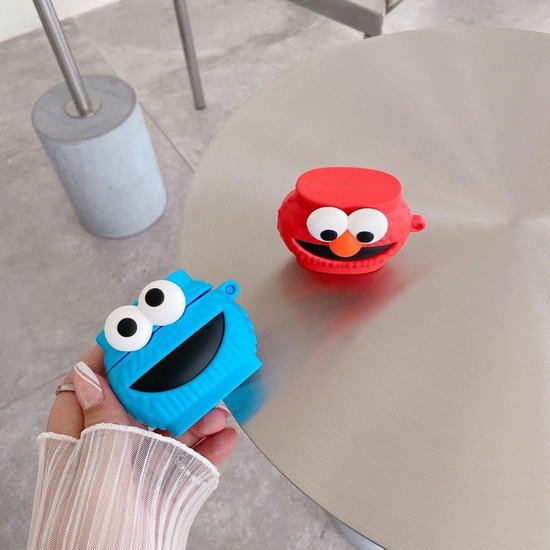 Cookie Monster-Sesamstraat-Airpod Pro-Case-Bescherming-Leuk-Grappig ...