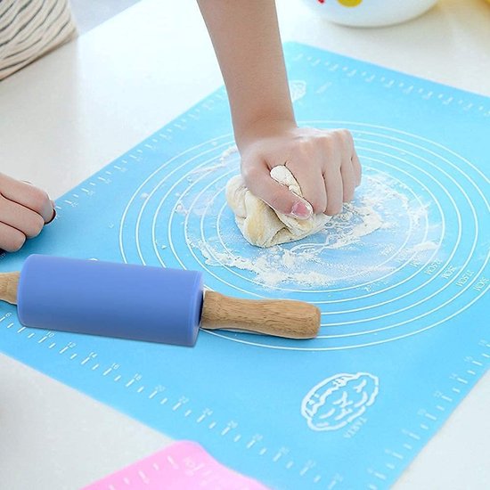 Deegroller hout – houten deegroller - rolhout | bol