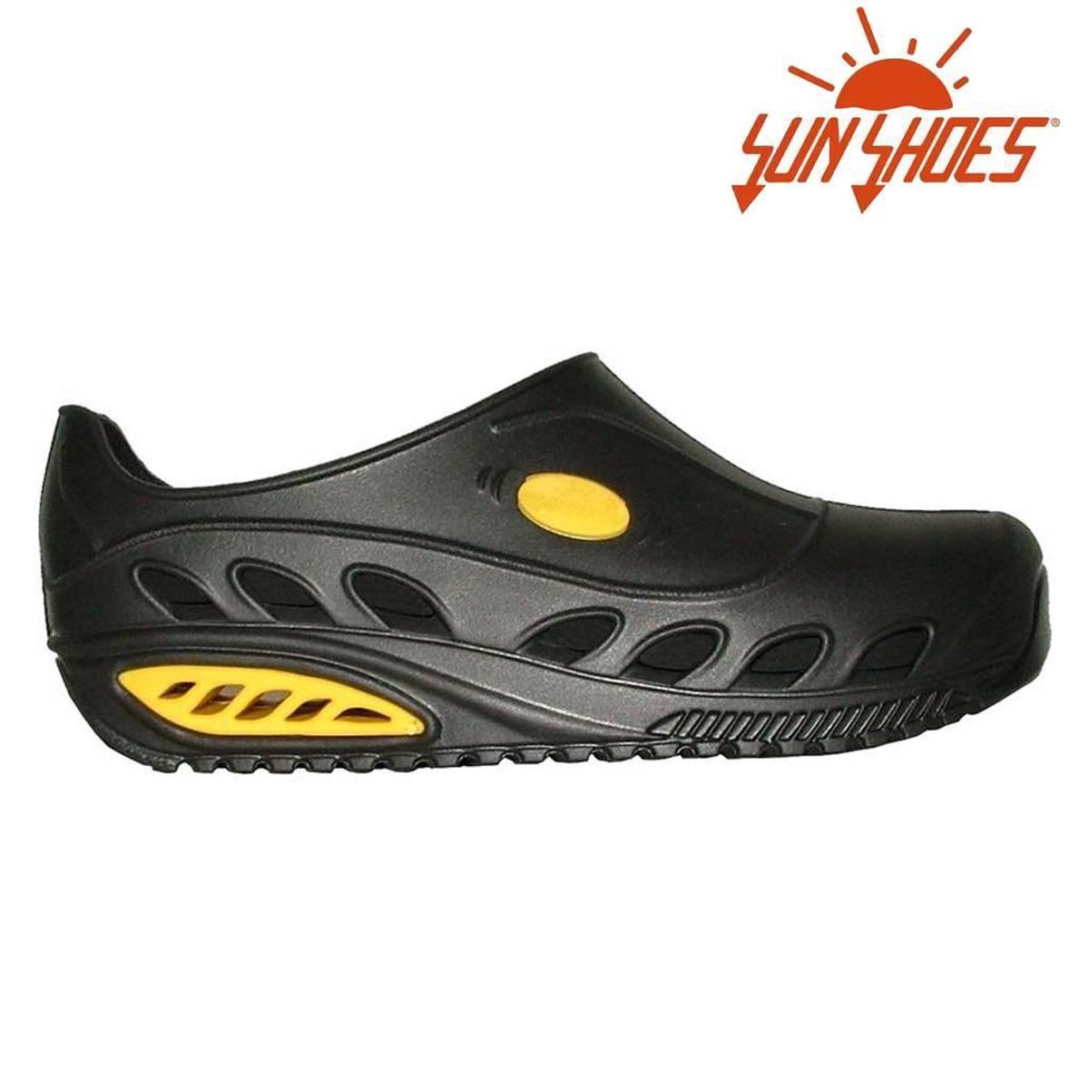 Sun Shoes - AWP Safety EVA clog met composiet neus zwart | bol.com
