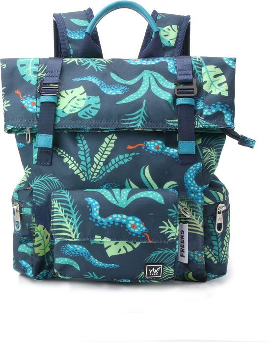 YLX & Freek Vonk Original Backpack 2.0 | Dark Slate & Snakes | bol