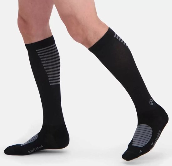 BambooBasics Compressie kous - Max Sport - 44 - Blauw | bol.com