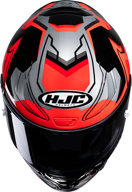 Hjc Rpha 1 Nomaro Red Black Mc1 Full Face Helmets XS - Maat XS - Helm | bol