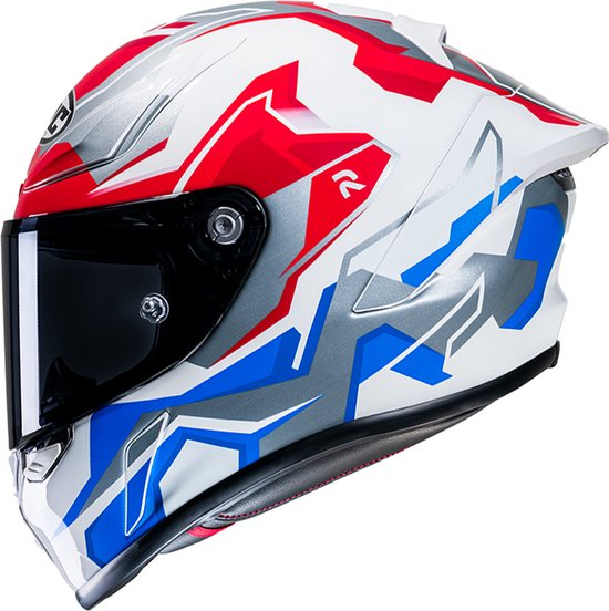Hjc Rpha 1 Nomaro White Red Mc21 Full Face Helmets XS - Maat XS - Helm | bol