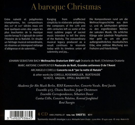 Various Artists - A Baroque Christmas (CD), various artists | CD (album ...