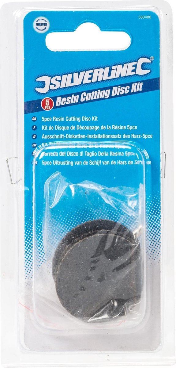 Silverline 6 delige metaal snijschijven set 31 mm dia. | bol.com