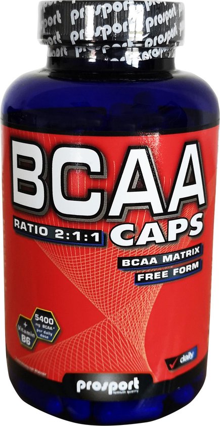 BCAA capsules 180 capsules / 130 g | bol.com