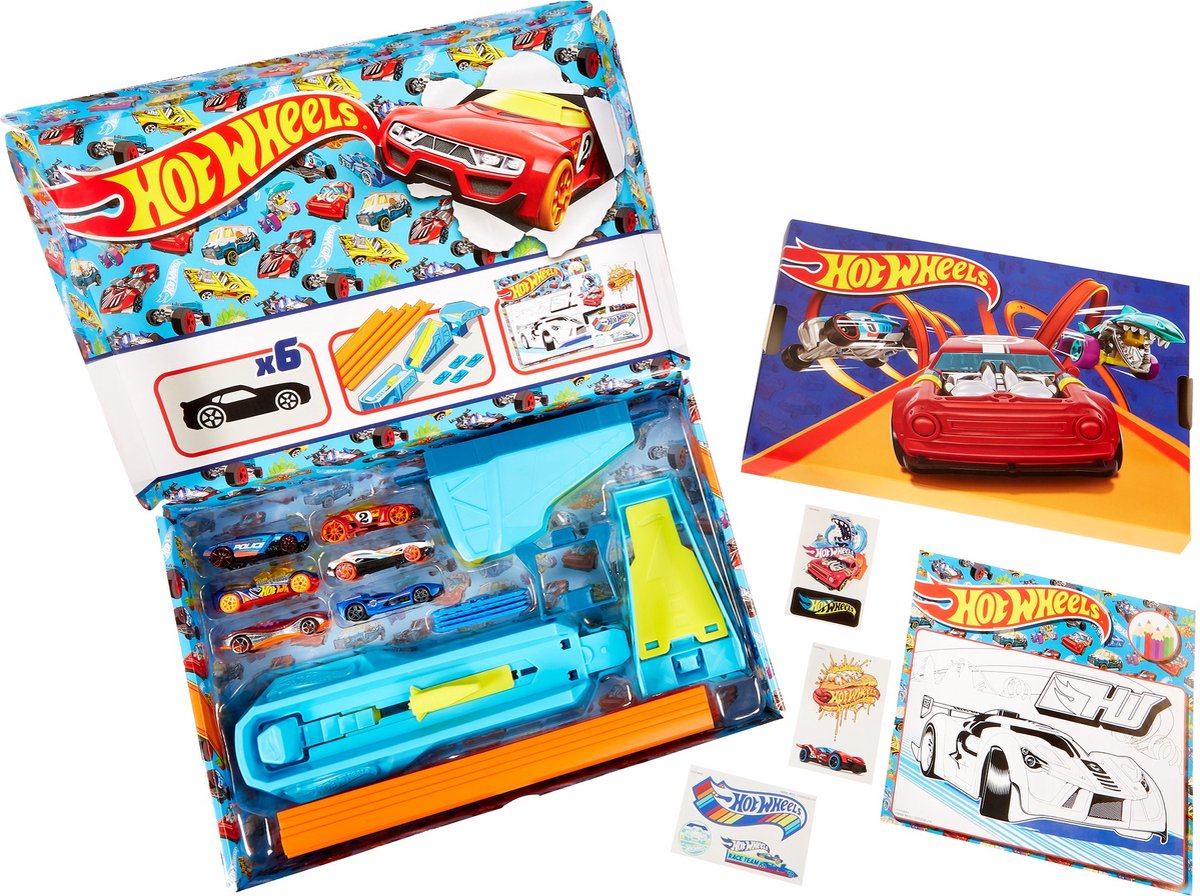 Hot Wheels Celebration Box Diecast Cadeauverpakking | bol.com