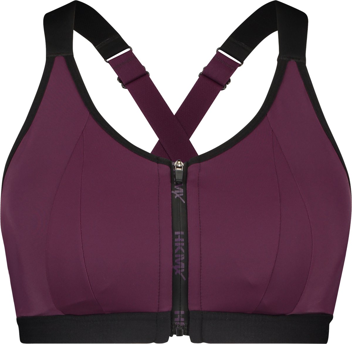 Hunkemöller Sportbh - Bordeau Rood - Maat 95E | bol.com
