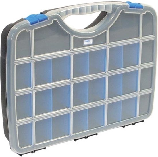 TAYG Sorteerdoos - 388 x 290 x 61 mm - Met 21 uitneembare bakjes | bol