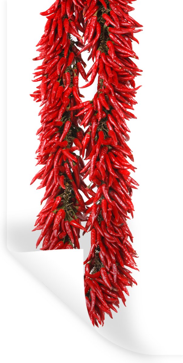 Stickers Stickers muraux - Une guirlande de piments de Cayenne ou ...