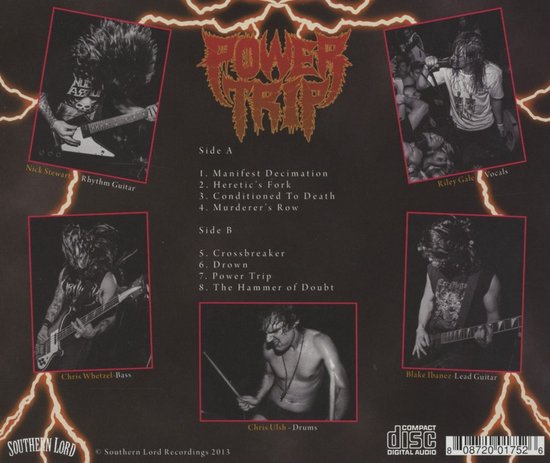 Power Trip - Manifest Decimation (CD), Power Trip | CD (album) | Muziek ...