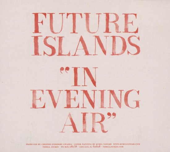 Future Islands - In Evening Air (CD), Future Islands | CD (album ...