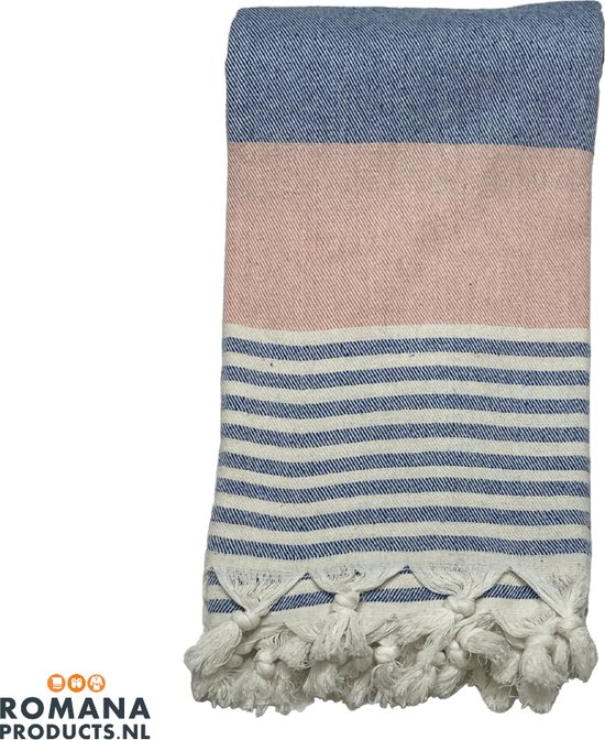 Romana Products American Hamamdoek - Strandlaken - Baddoek - 100cm x ...