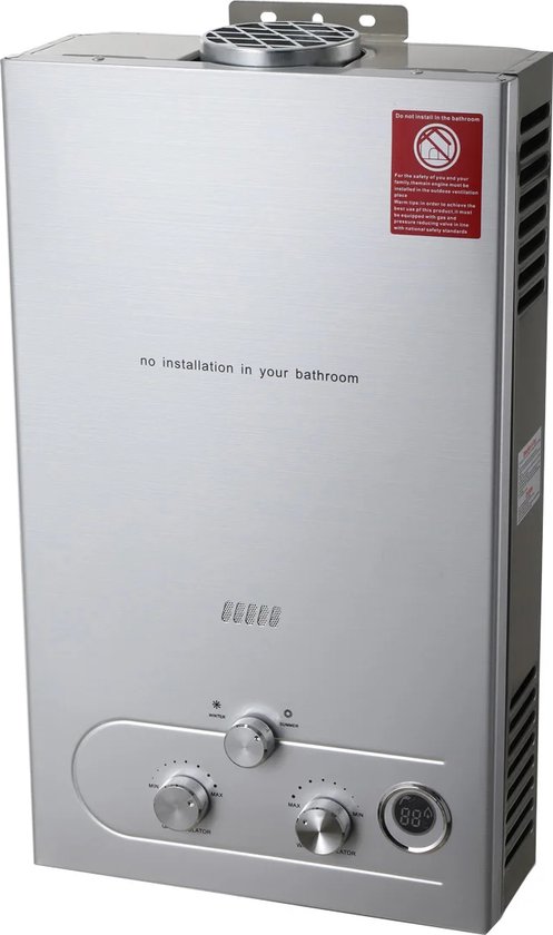 Professionele Propaan Boiler 18L - Ideaal Voor Camper - Caravan - Boot ...