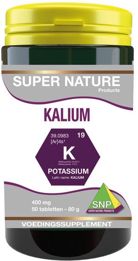 SNP Kalium 400 mg 50 tabletten | bol