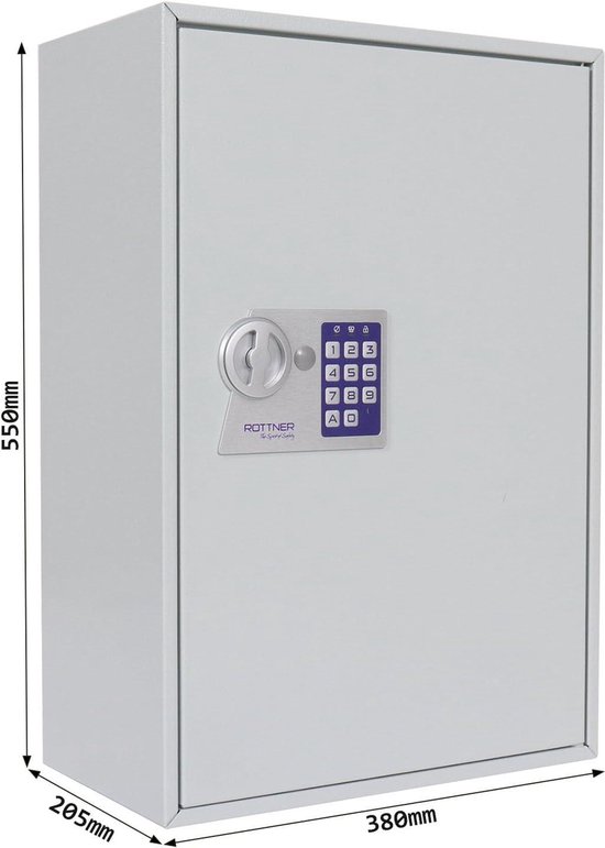 Grote sleutelkast wandmontage - hoge veiligheid elektronisch slot met ...