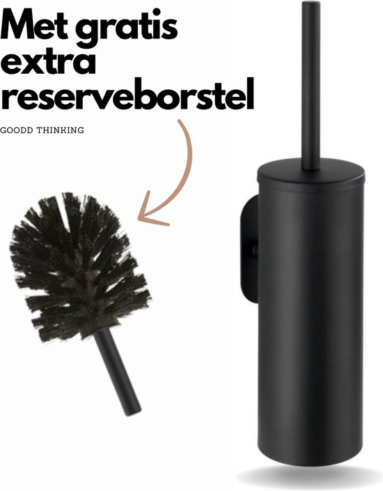 GOODD® Meaux - Wc borstel - Toiletborstel - Wc borstel met houder ...
