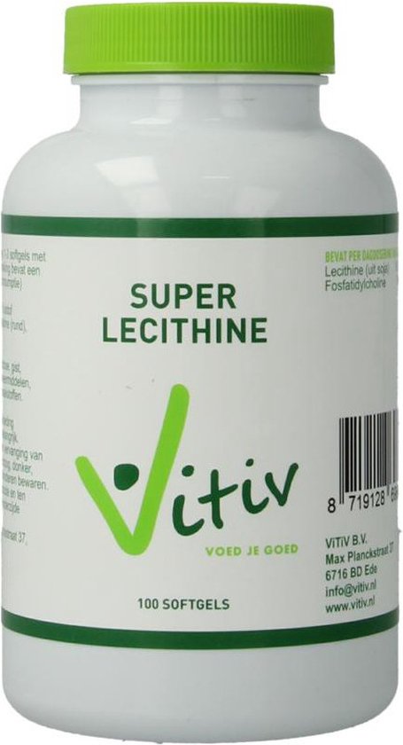 Vitiv Lecithine 1200 mg 100 softgels | bol