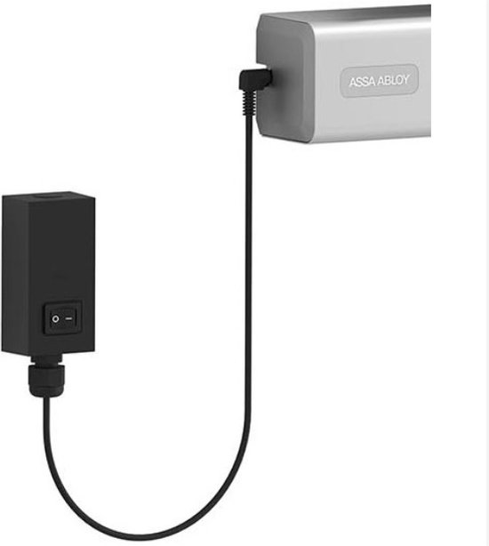 Assa Abloy Vrijloopdranger Dc700fmb Zonder Arm Inclusief Aansluitbox ...