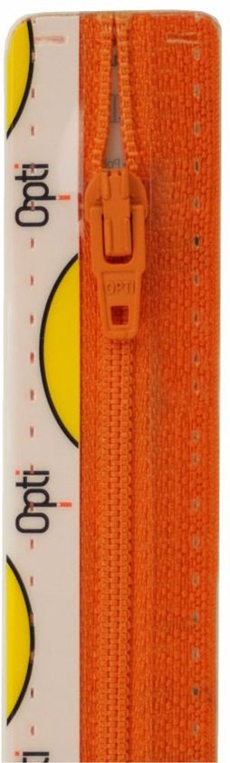 Opti 4800 S40 spiraalrits 4mm niet deelbaar 15 cm met werratrekker oranje | bol