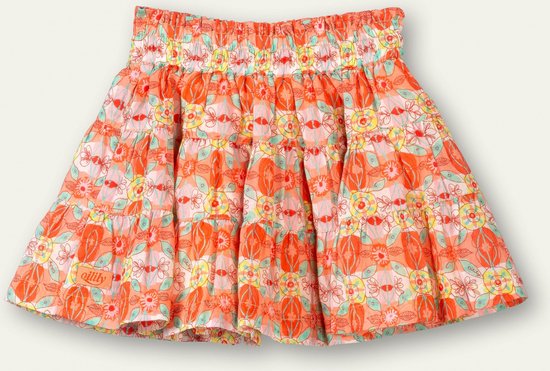 Oilily Shuffle - Rok - Meisjes - Roze - 122 | bol