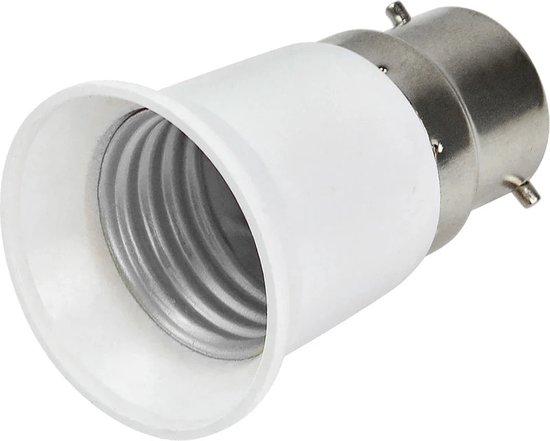Schiefer | Adapter Ba22d naar E27 | bol