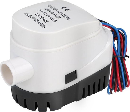 12V Automatische Bilgepomp 750 GPH 47 LPM - Lage Dompelpomp Waterpomp ...
