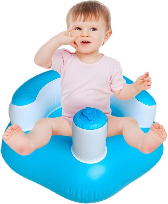 Opblaasbare baby stoel met ondersteuning voor zitten - zomer peuter ...