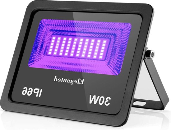LED blacklight spot 30W - IP66 waterdicht - fluorescerend - met ...