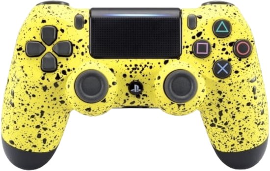 PS4, Wireless Dualshock 4 Controller V2 – Sparke Grip Yellow Custom | bol