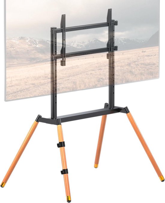 TV-standaard voor scherm van 37 tot 86 inch - In hoogte verstelbare tv ...