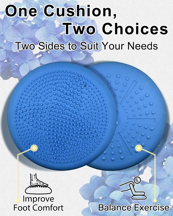 Balance Cushion - Wiggle Seat for Improving Sitting Posture - Attention ...