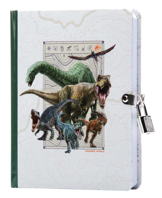 Jurassic World Invisible Ink Lock & Key Diary, Insight Editions ...