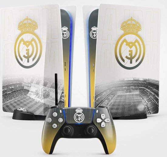 Voetbal Skin Sticker voor Playstation 5 Console - Real Madrid ...