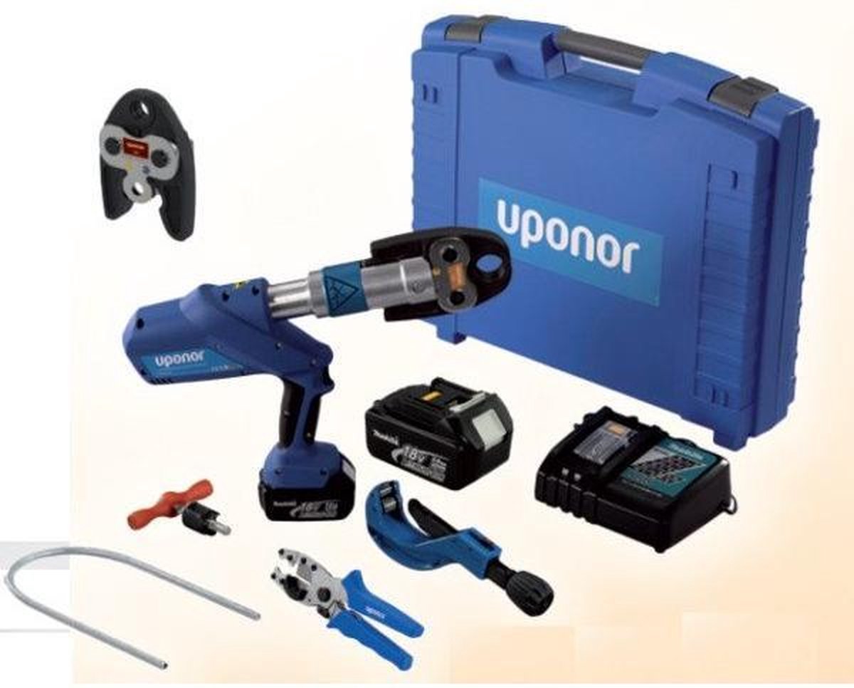 Uponor S-Press UP110 16-25mm accu-persmachine in koffer | bol.com