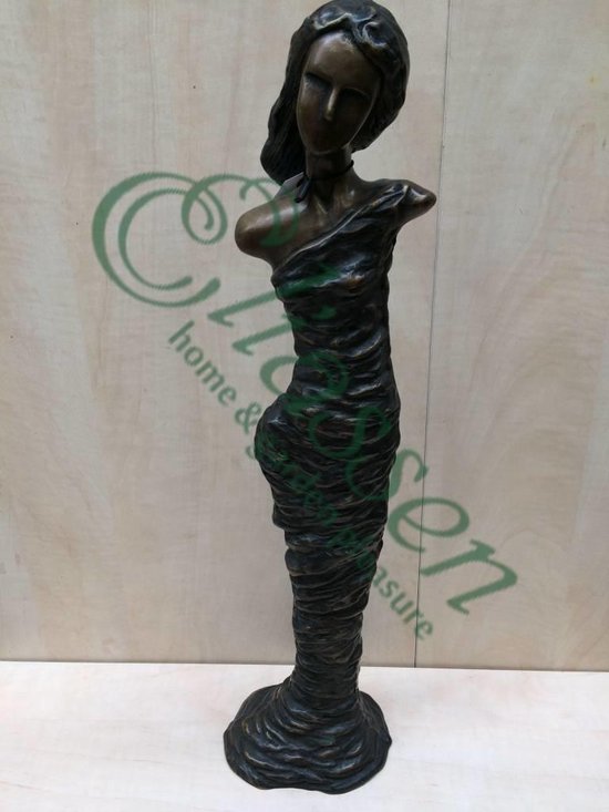 Beeld Brons Dame Modern | Bronzen Beelden | Moderne Bronzen Beelden ...