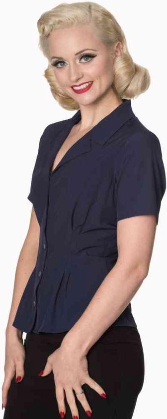 Dancing Days - BASIC Blouse - M - Blauw | bol