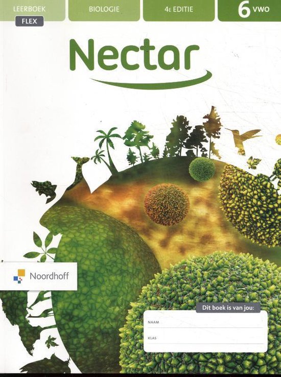Nectar 6 vwo biologie flex Leerboek, Jan Bijsterbosch | 9789001736026 ...