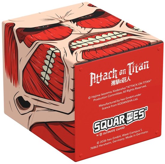 Squaroes Squaroes Squaroe Attack on Titan AOT006 - Colossal Titan Card ...