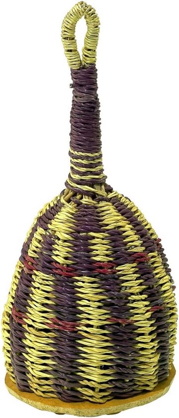 Grote Caxixi Rood - Afrikaans Percussie-instrument (19 cm) | bol