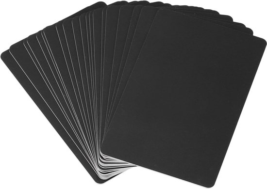 Blank PVC Cards - 20 Pack - Inkjet Plastic ID Card - CR80 30 MIL ...