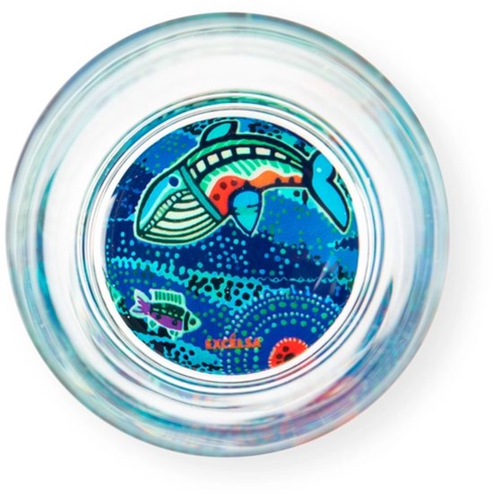 Set van 6 Excelsa Aboriginal Glazen 34 cl – Multicolor ...