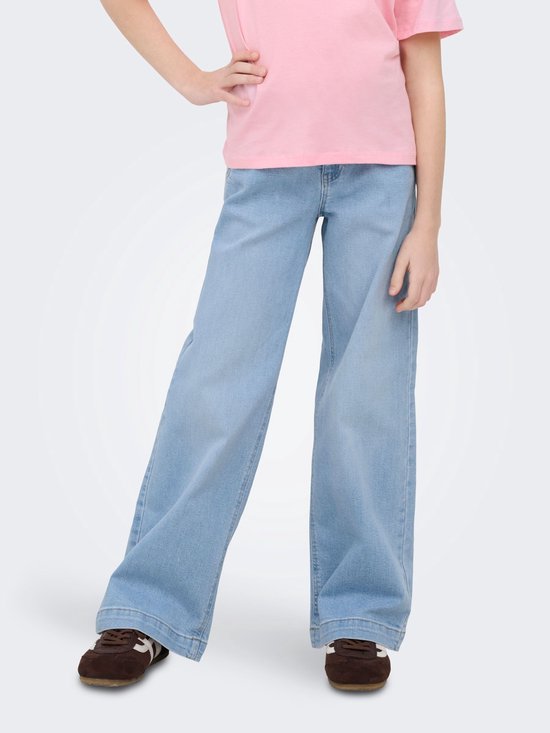 KIDS ONLY Wide-leg jeans KOGNEW Mid waist Wide leg fit Jeans | bol