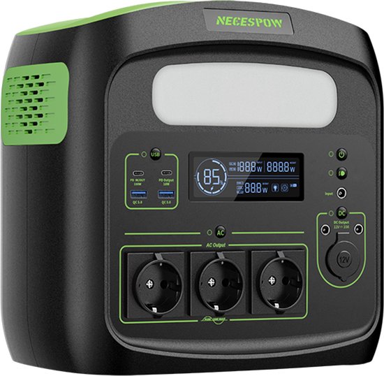 Ohana DT - Powerstation - Noodaccu - Noodstroom Accu 230V - 700W - 460. ...
