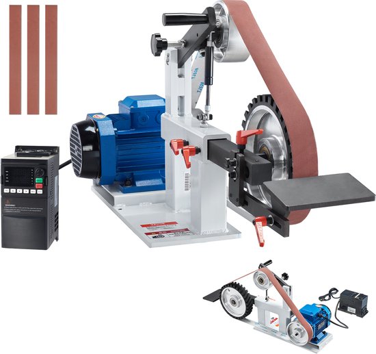 VEVOR Bandschuurmachine 3-In-1 Bandschuurmachine Schuurmachine 1828 ...